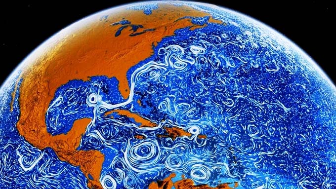 Hải lưu Trái Đất đã di chuyển nhanh hơn